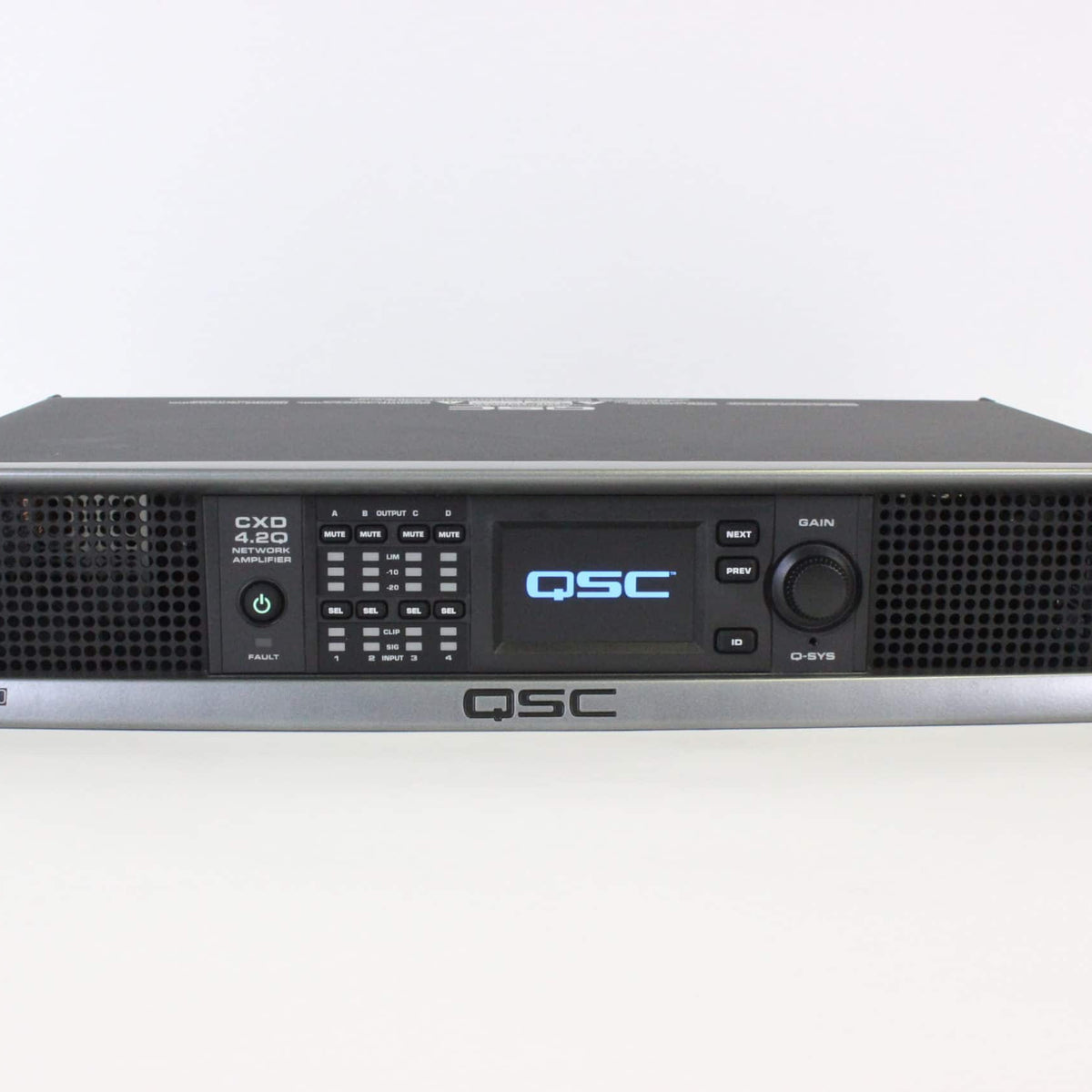 QSC CXD4.2Q-NA 4-Channel Processing Amplifier – AVGear.com