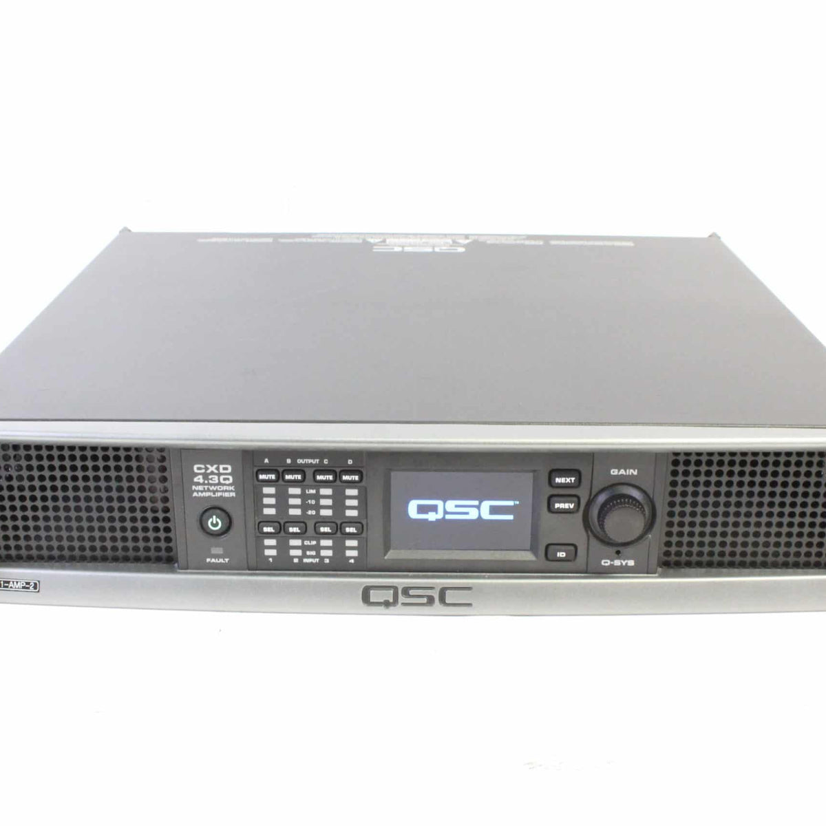 QSC CXD4.3Q-NA 4-Channel Processing Amplifier – AVGear.com