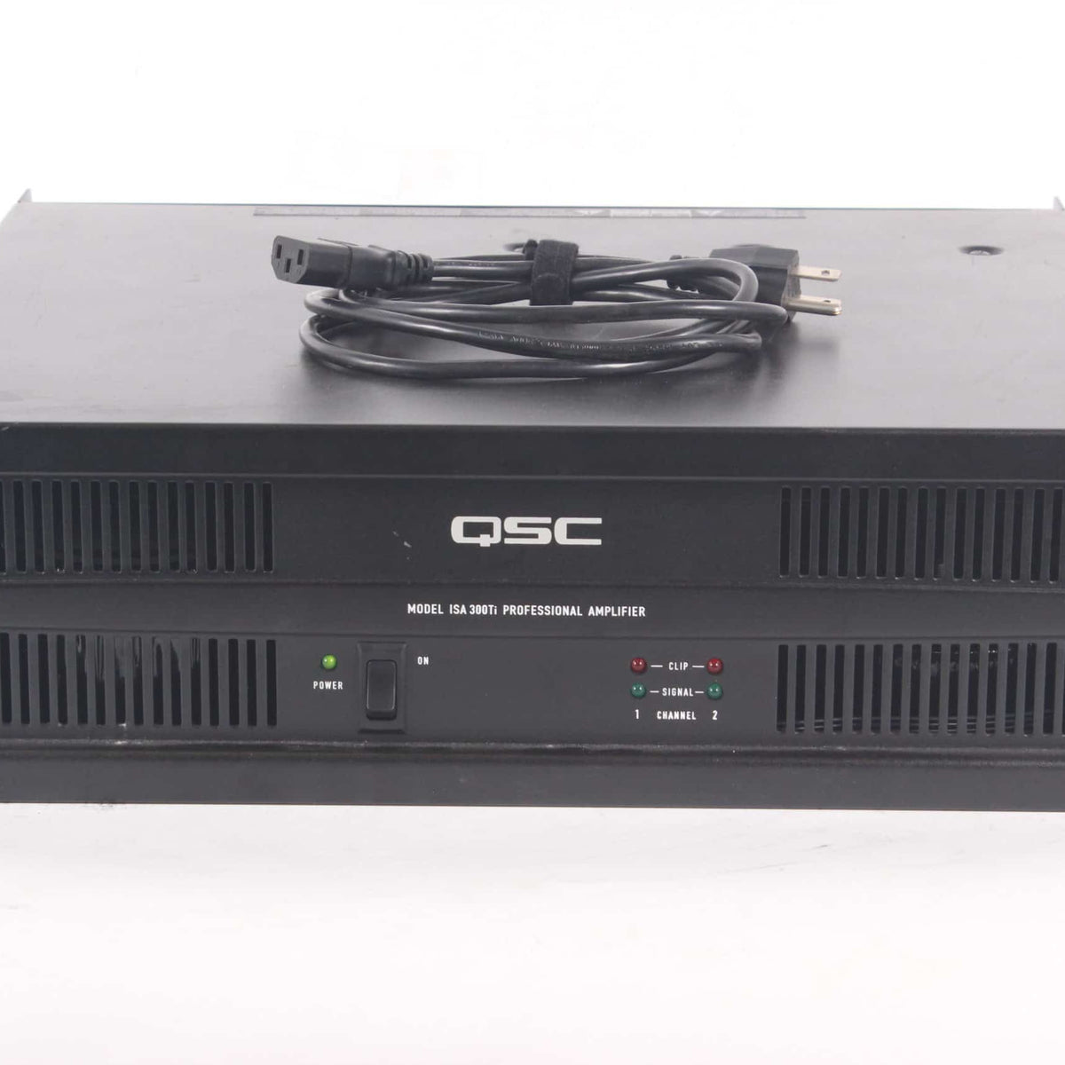 QSC ISA-300Ti 400W Dual Channel Amplifier – AVGear.com