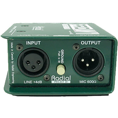 Radial Engineering PRO AV1 Passive Direct Box – AVGear.com