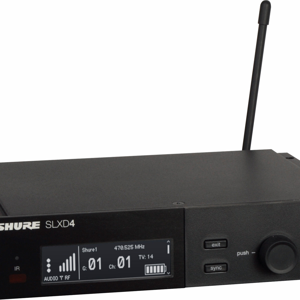 Shure SLXD4 Digital Wireless Mic Receiver – AVGear.com