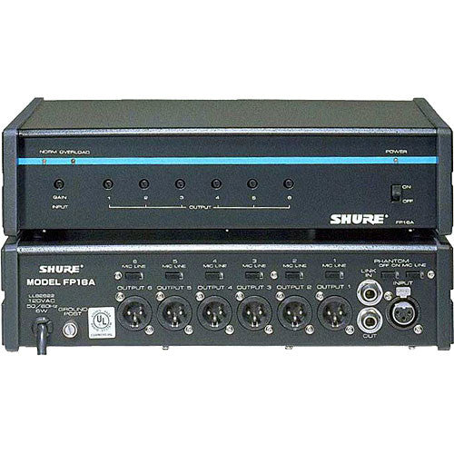 Shure FP16A Distribution Amplifier – AVGear.com