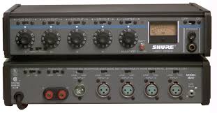 Shure M267 4-Channel Microphone Mixer – AVGear.com