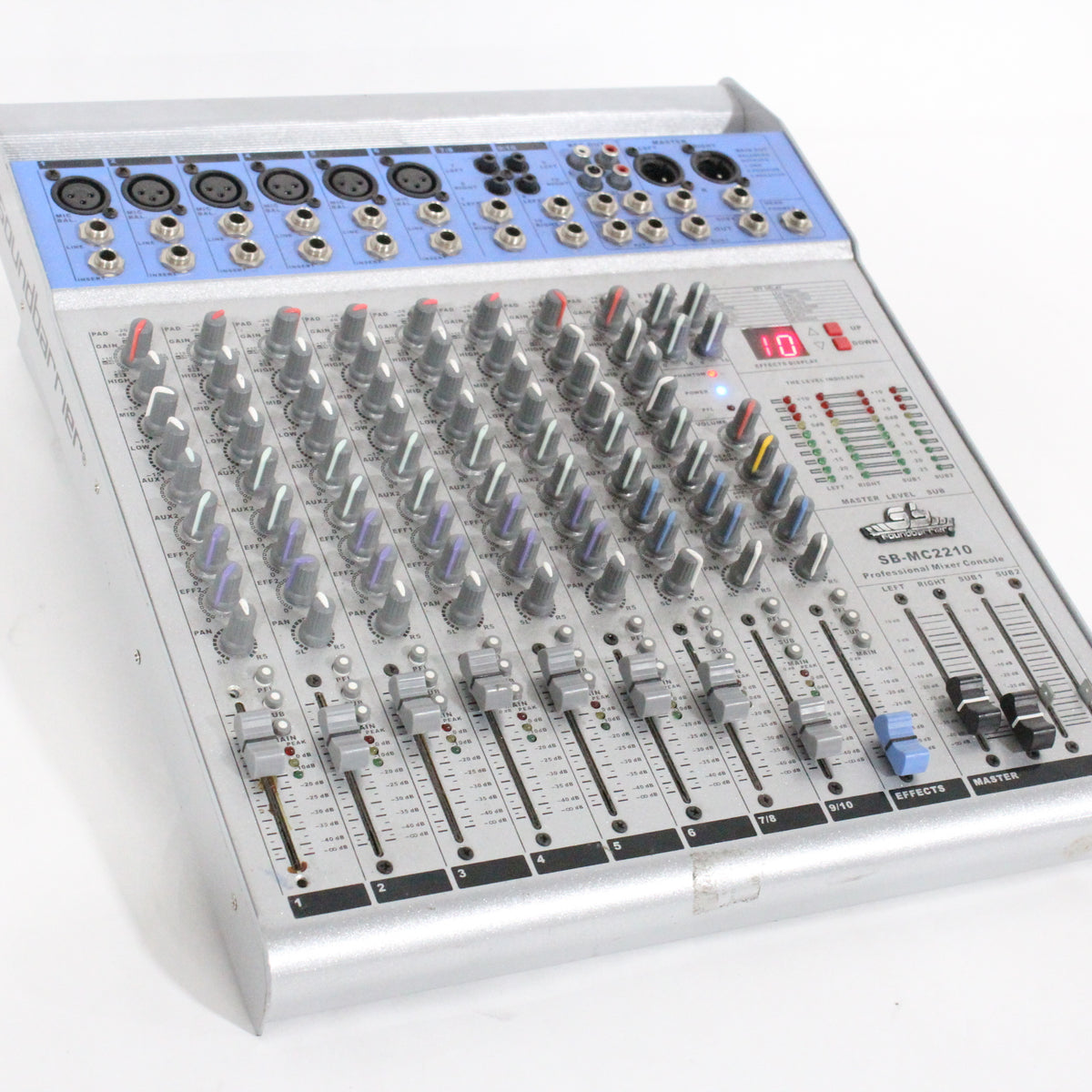 Sound Barrier SB-MC2210 Professional Mixer Console (FOR PARTS) – AVGear.com
