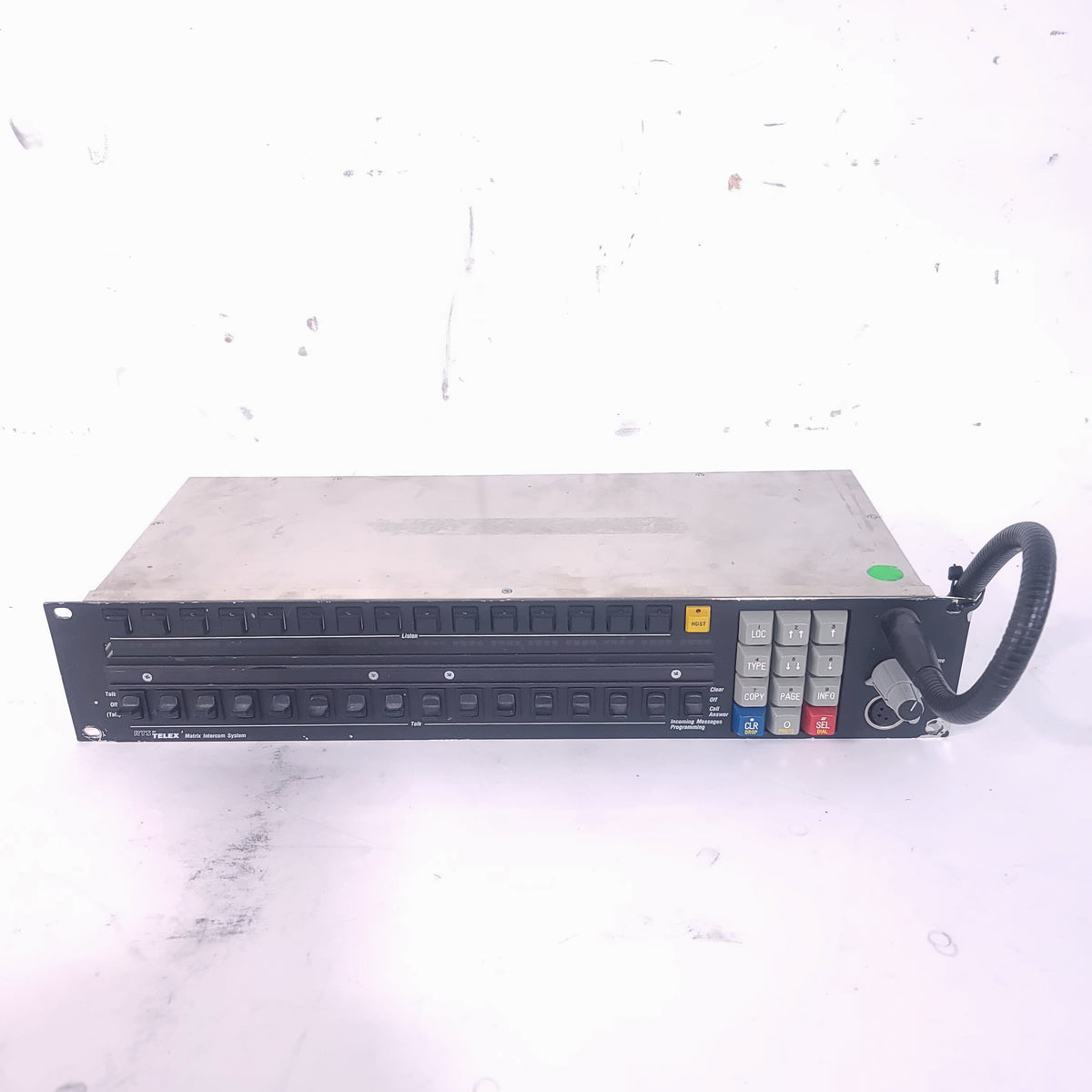 Telex RTS IKP-950 Matrix Intercom System w/ 3-Pin-F XLR Gooseneck ...