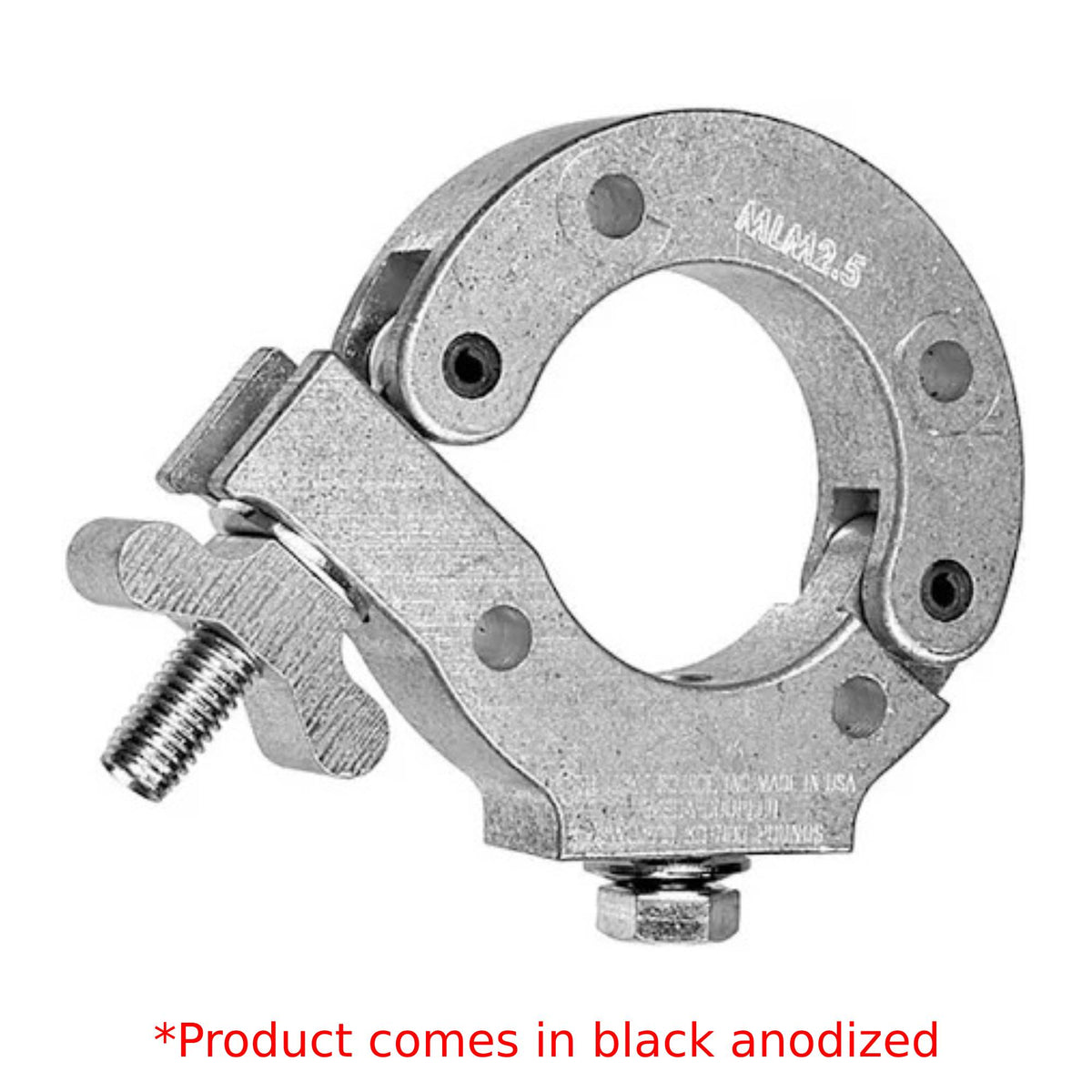 The Light Source Monstro-Coupler, 2.5" Pipe (OD 2.5"), Black Anodized – AVGear.com