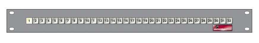 Sierra Video Systems - 32x1 XY - Control Panel – AVGear.com