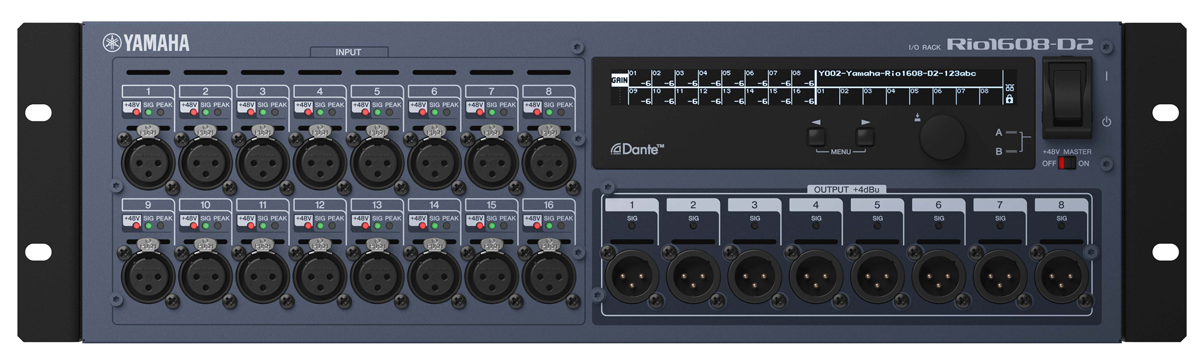 YAMAHA Rio1608-D2 Audio Interface – AVGear.com