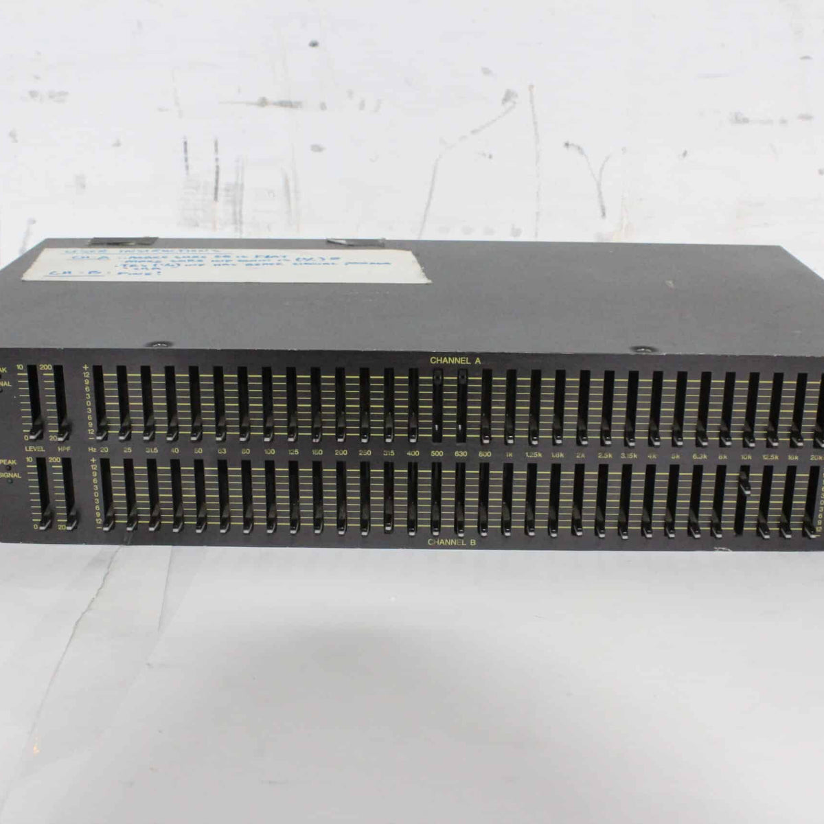 Yamaha Q2031B 2 System 31 BAND Dual-Channel Graphic Equalizer Effector ...