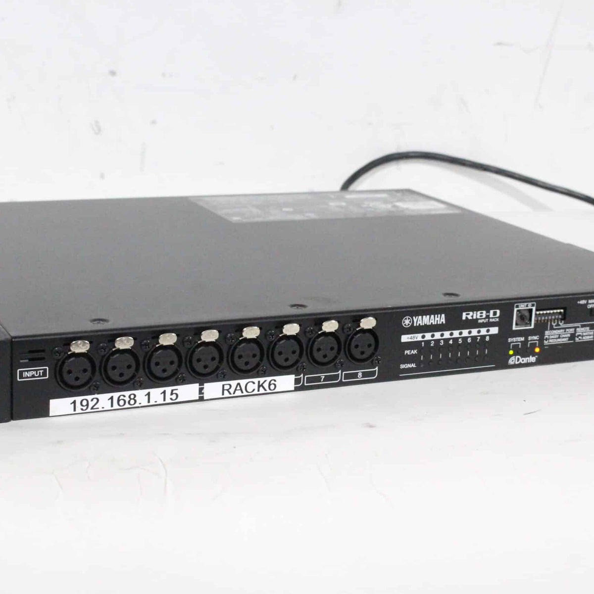 Yamaha Ri8-D Rio Series 8-channel Remote Input Rack – AVGear.com