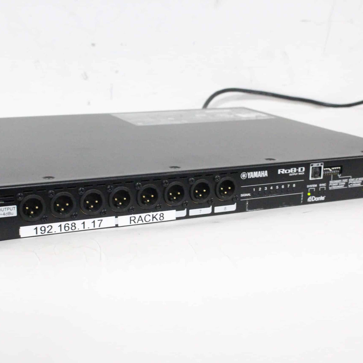 Yamaha Ro8-D Rio Series 8-channel Remote Output Rack – AVGear.com