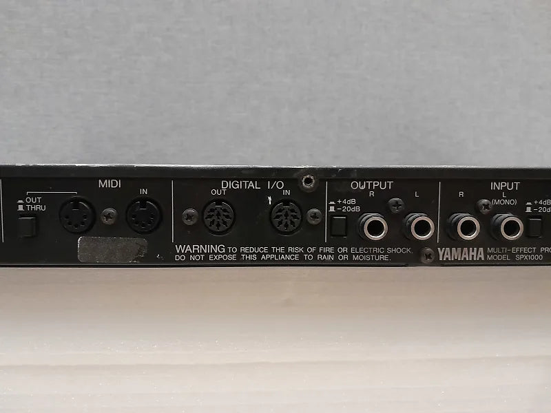 Yamaha SPX1000 Professional Multi-Effect Processor – AVGear.com