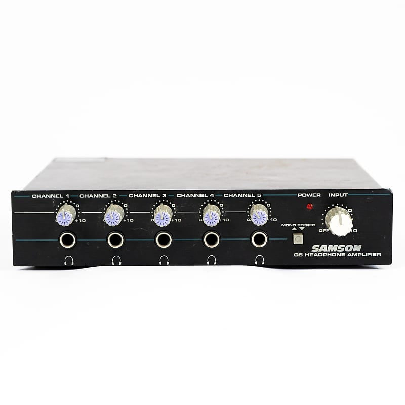Samson Q5 5CH Headphone Amplifier – AVGear.com