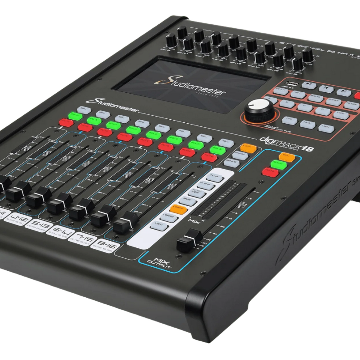 StudioMaster DigiTrack 18 Digital Mixing Console – AVGear.com