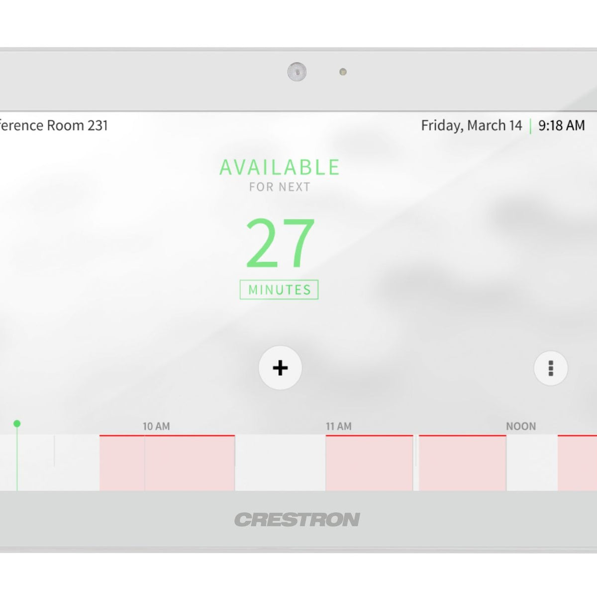Crestron TSS-7-W-S-LB Kit 7in Room Scheduling Touch Screen 6510484 ...