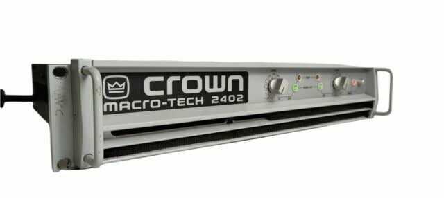 Crown Macro-Tech 2402 Amplifier – AVGear.com